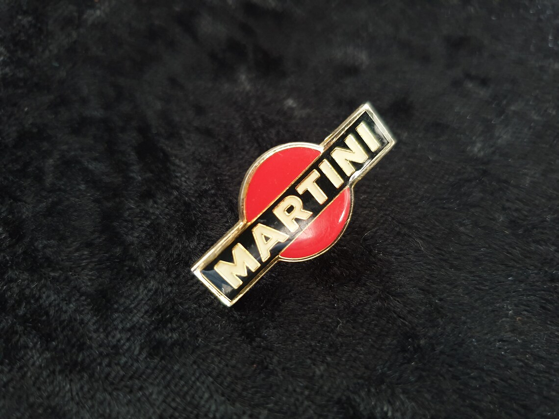 Vintage LOGO PIN, Promotion Badge, Miniature Toys, MARTINI, Cocktail ...