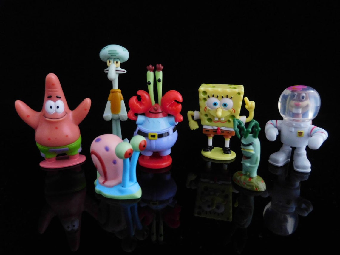 Vintage Toys Collectible Spongebob Birthday Party | Etsy