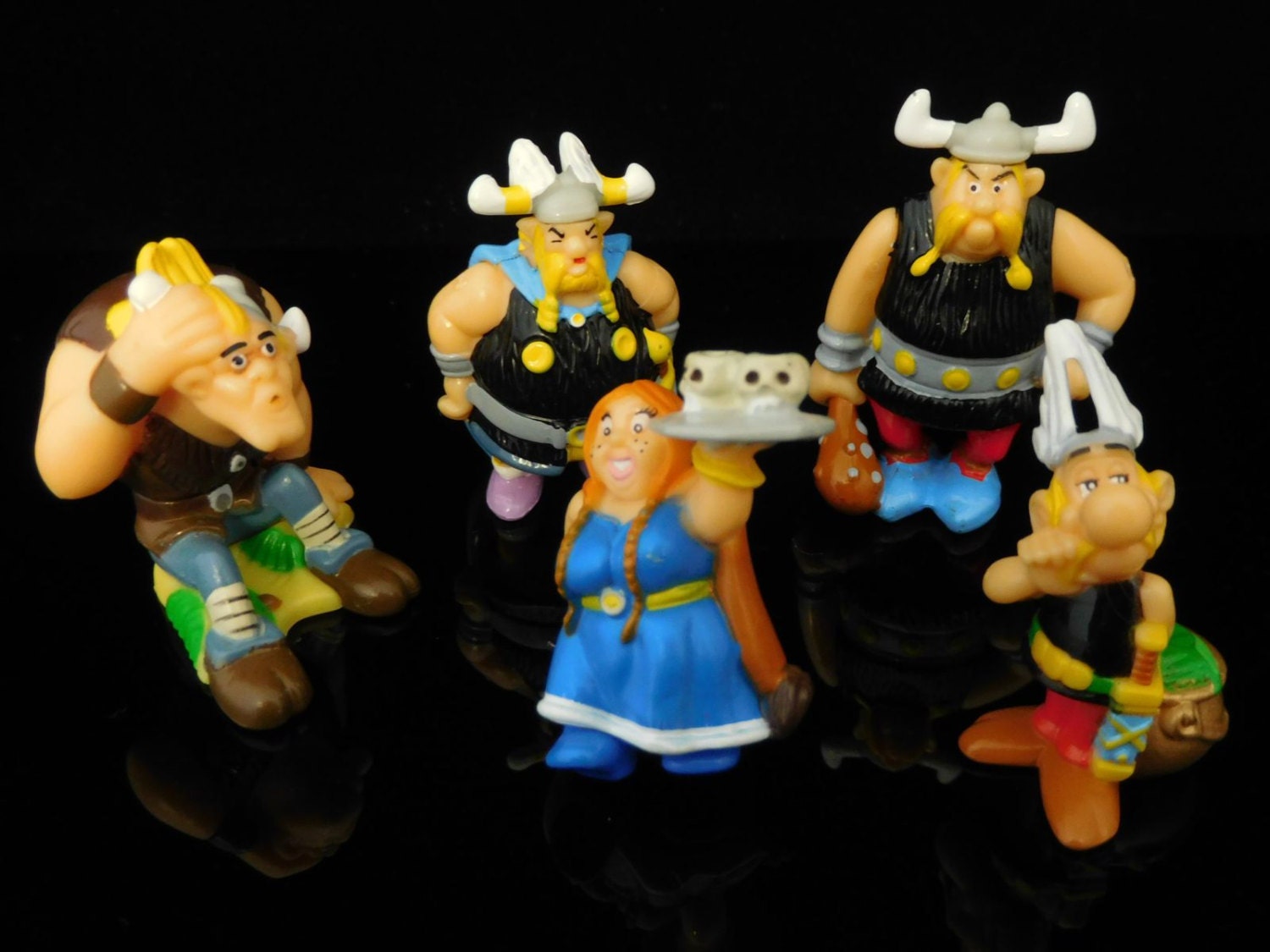 Vintage ASTERIX Toys, ASTERIX and the Vikings, Complete Series of 10 ...