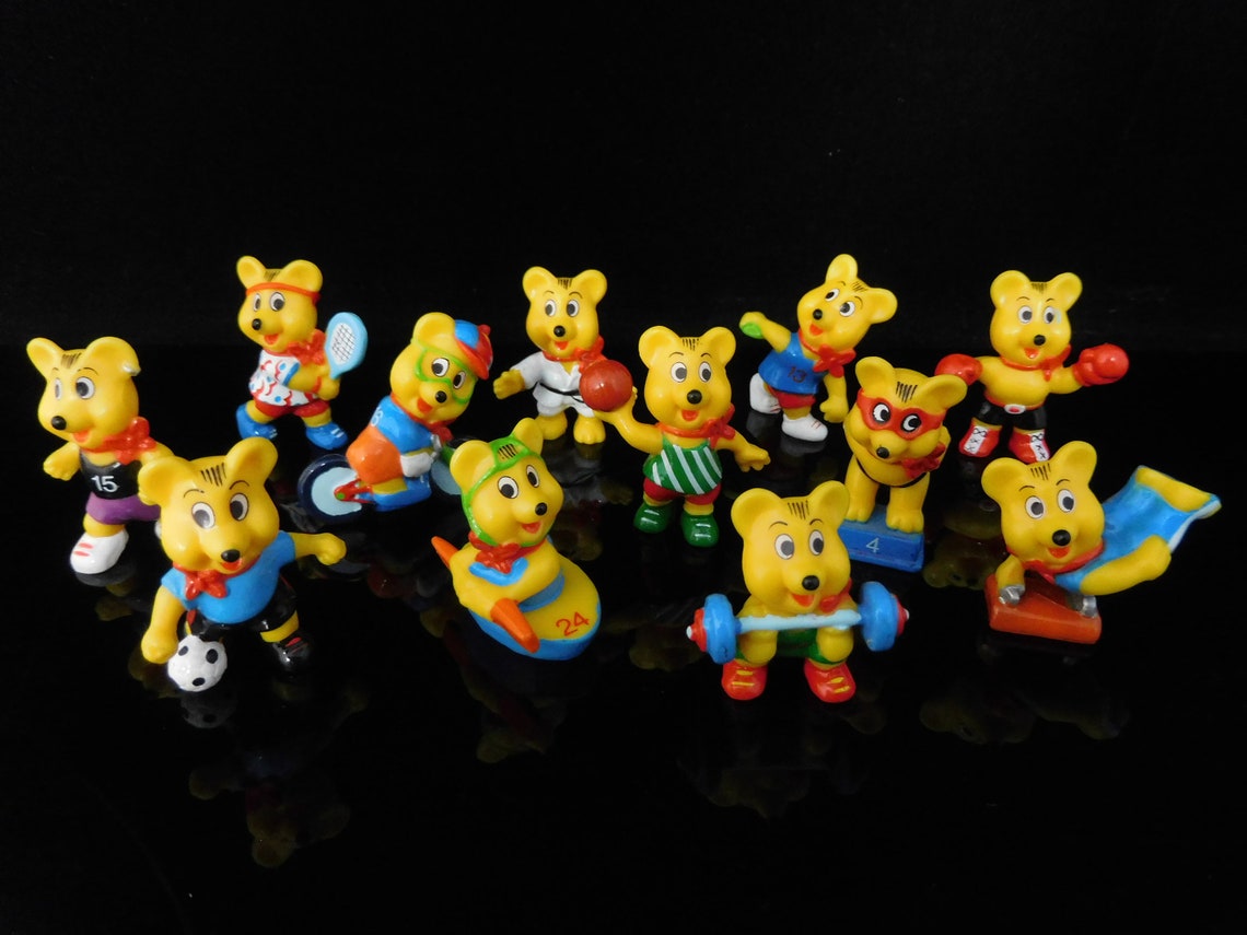 Vintage HARIBO Bear Set Miniature Toys Promotion Figures - Etsy