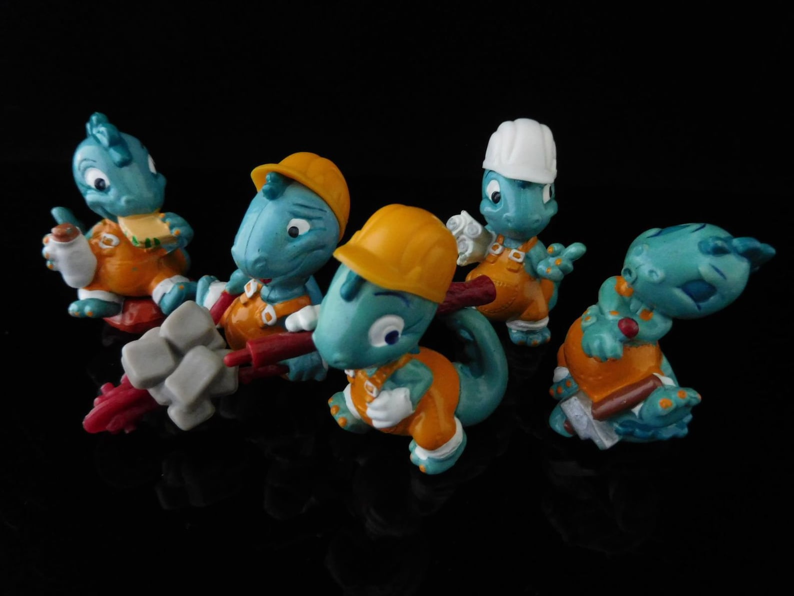 Vintage Toys, Collectible, Dinosaurs, Operator Dinos, Building Worker ...