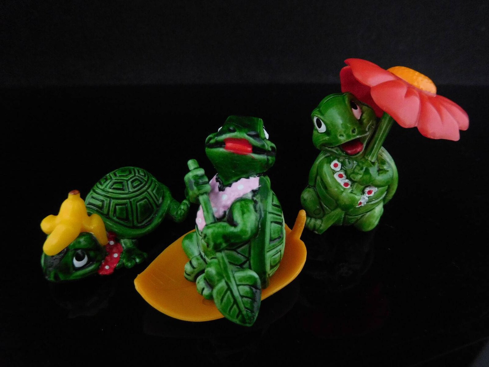 Vintage Toys, Collectible, TERRAPINS 1992, Garden Turtles, Complete ...