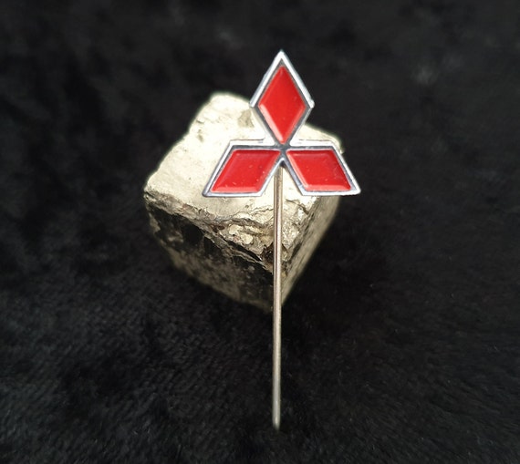 Vintage LOGO PIN Promotion Needle Badge Mitsubishi Glory - Etsy