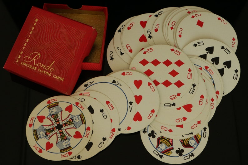 Table Game, Collectible, Vintage John Waddingtons Rondo Circular ...