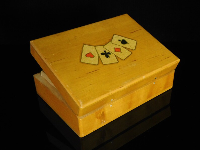 Vintage Toys wooden Game box collectible old box wooden | Etsy
