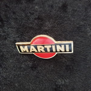 Vintage LOGO PIN, Promotion Badge, Miniature Toys, MARTINI, Cocktail ...