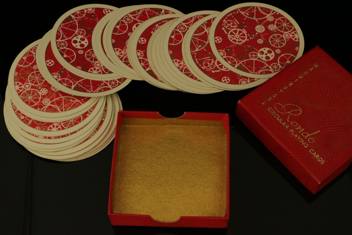 Table Game, Collectible, Vintage John Waddingtons Rondo Circular ...