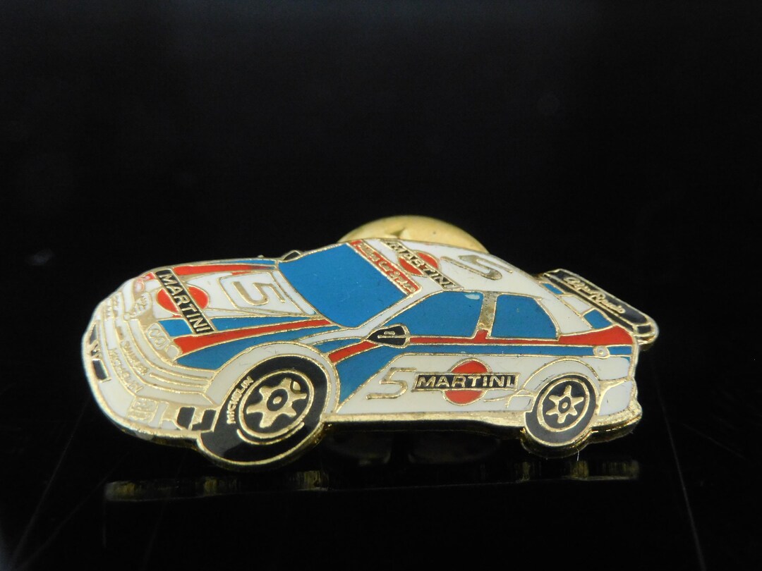 Vintage Promotion Badge, Miniature Toys, MARTINI PORSCHE, Cocktail ...
