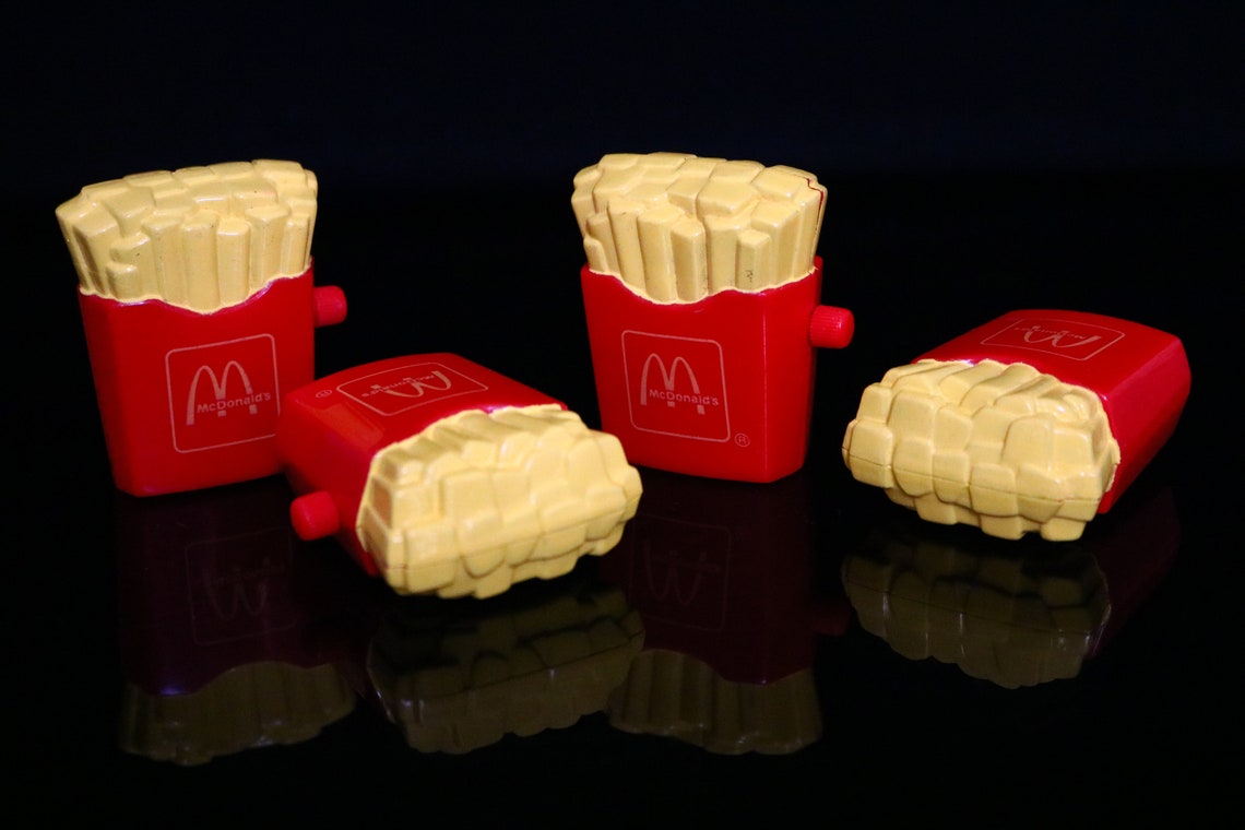 Mcdonald's Toys Collectible Fast Food Toys Potato Chips | Etsy