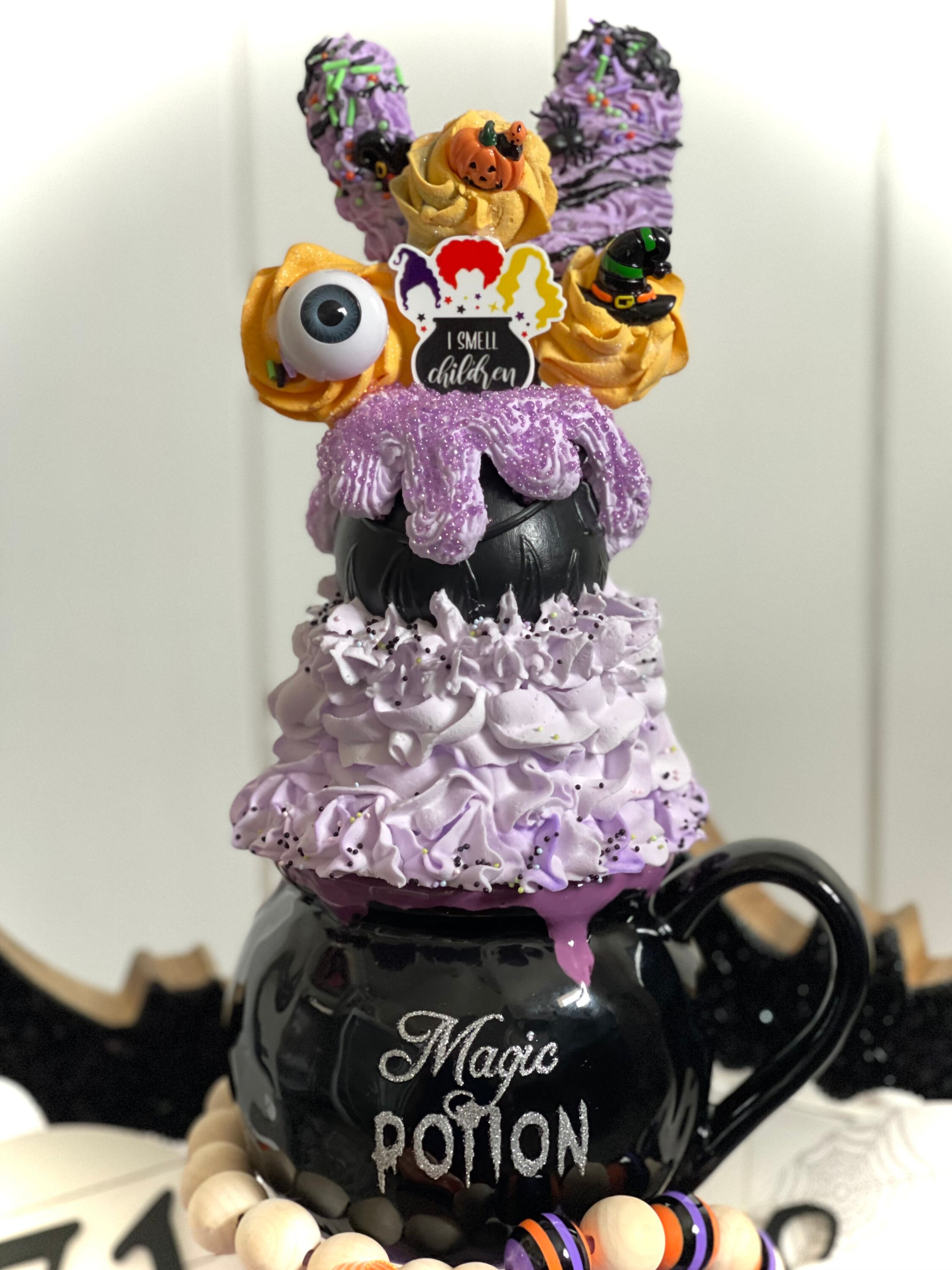 Hocus pocus mug topper/ tiered tray decor/ coffee bar decor/ | Etsy