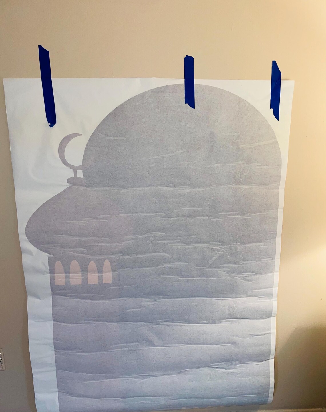 Ramadan Arch Wall Decal, Peel and Stick Arch Wall Sticker, Eid and ...