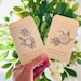Custom Personalized Seed Packets for Wedding With Seeds, Fruit Tree ...