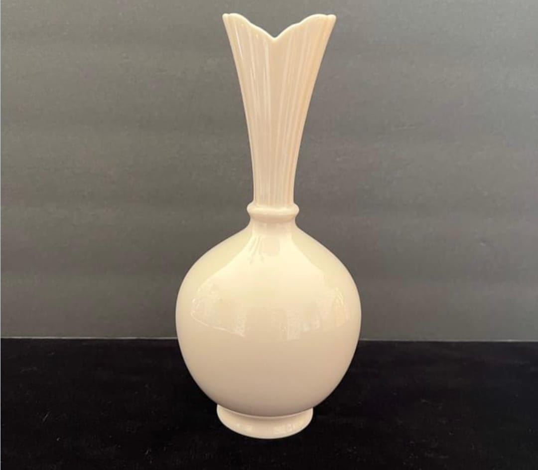 Vintage Lenox Porcelain Bulbous Bud Vase - Etsy