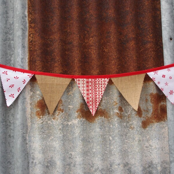 Rustic Bunting - Etsy UK
