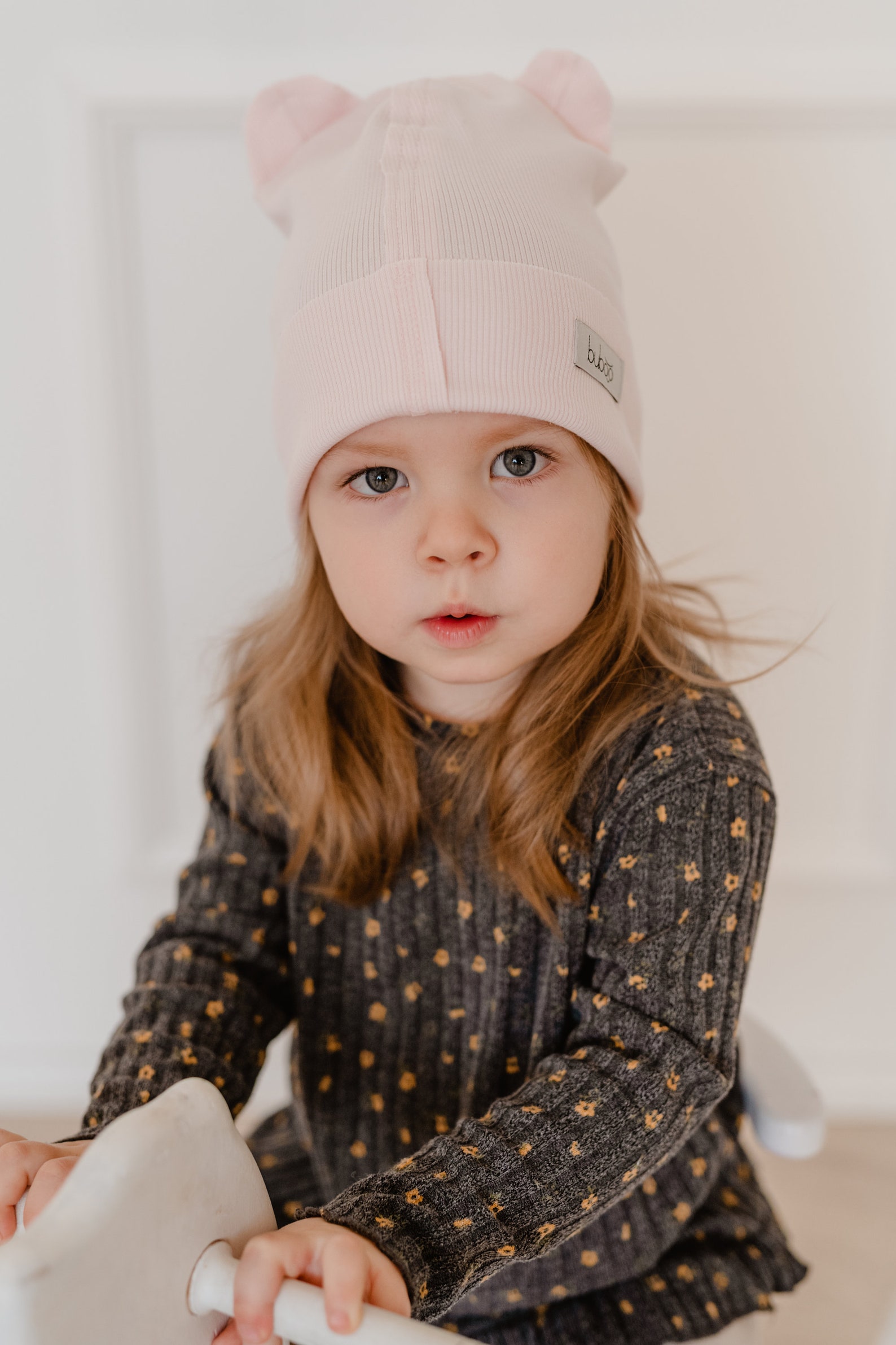 Kids Beanie and Snood Scarf Set for Spring, Baby Cotton Hat and Scarf ...