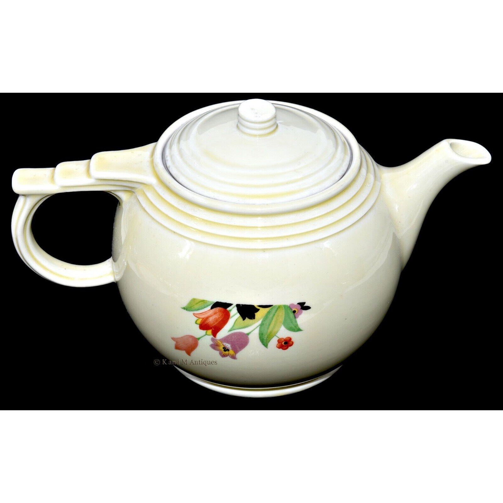 Hall China Crocus RARE ART DECO Coffee Pot - Etsy