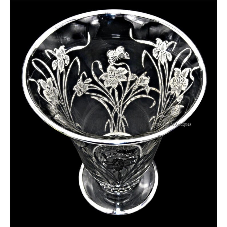 Duncan & Miller Terrace Jug National Silver No. 765. "iris With ...