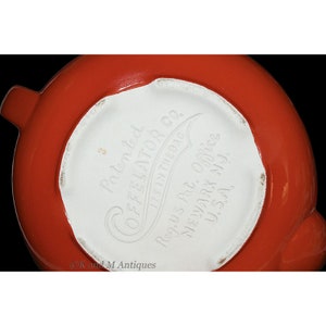 Hall China Coffelator Chinese Red Coffee Pot - STUNNING COLOR - PERFECT ...