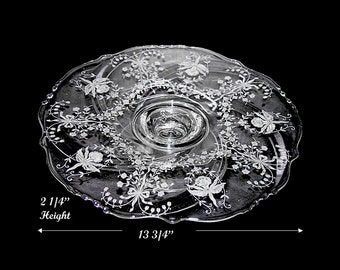 Footed cake plate | Etsy