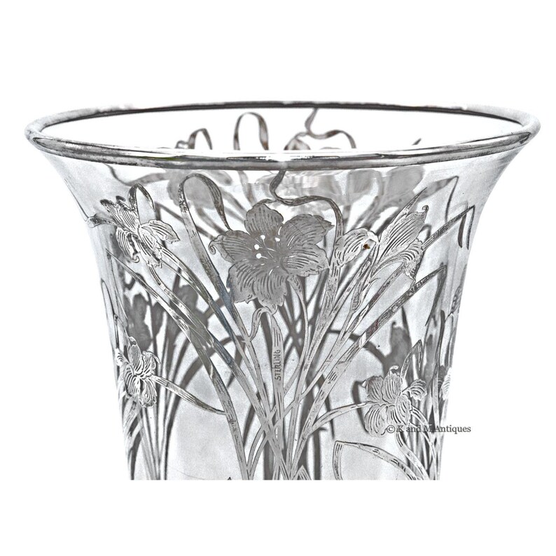 Duncan & Miller Terrace Jug National Silver No. 765. "iris With ...