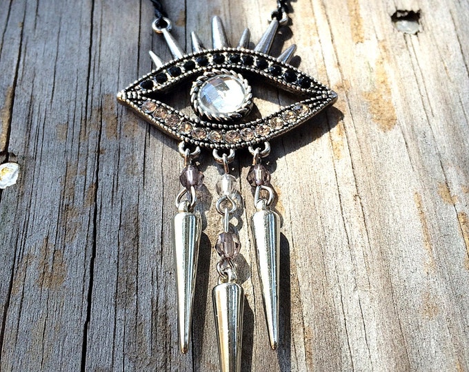 Magic Third Eye Necklace, Third Eye Jewelry, Evil Eye Jewelry, Boho ...
