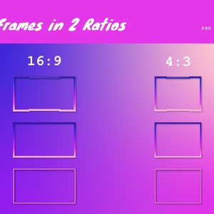 Tropical Retrowave Twitch Stream Overlay Package - Etsy