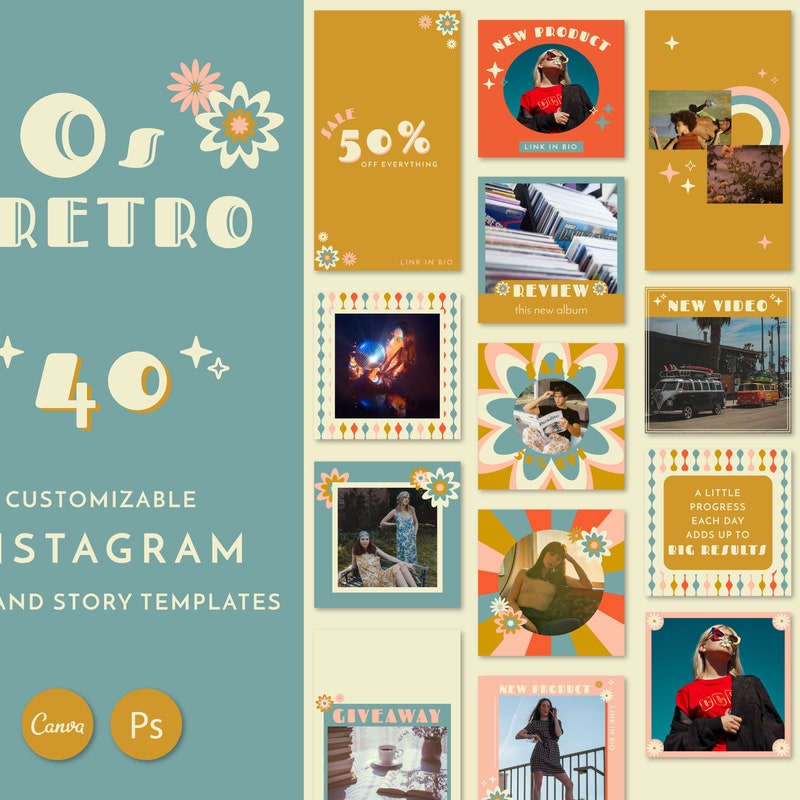 Retro Instagram - Etsy