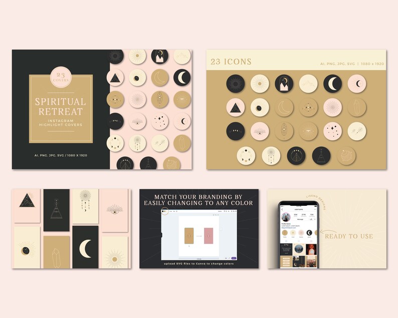 Branding Bundle: Magic - Etsy