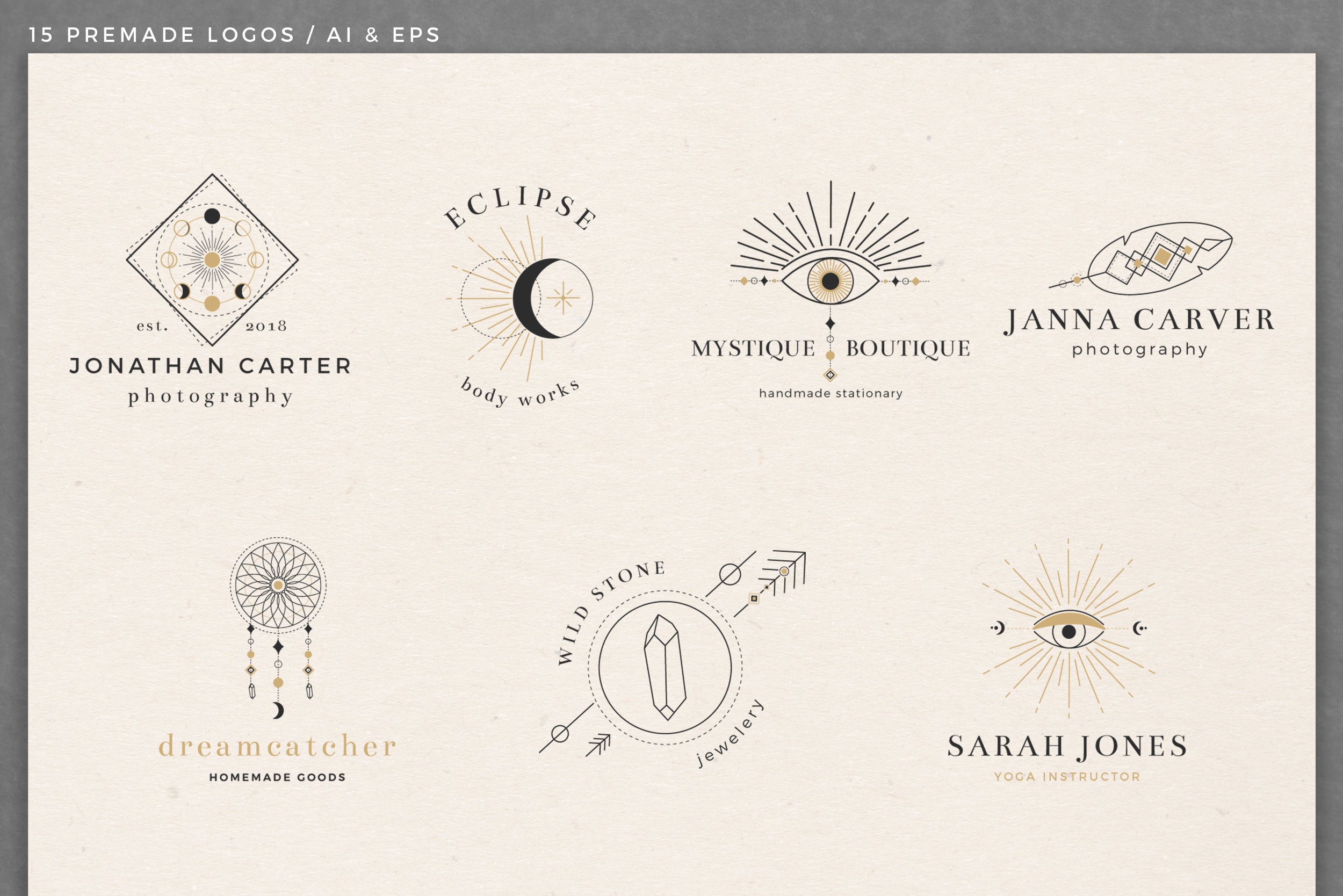 Logos and Graphics: Spiritual Retreat Pre-made Logos and Graphic ...