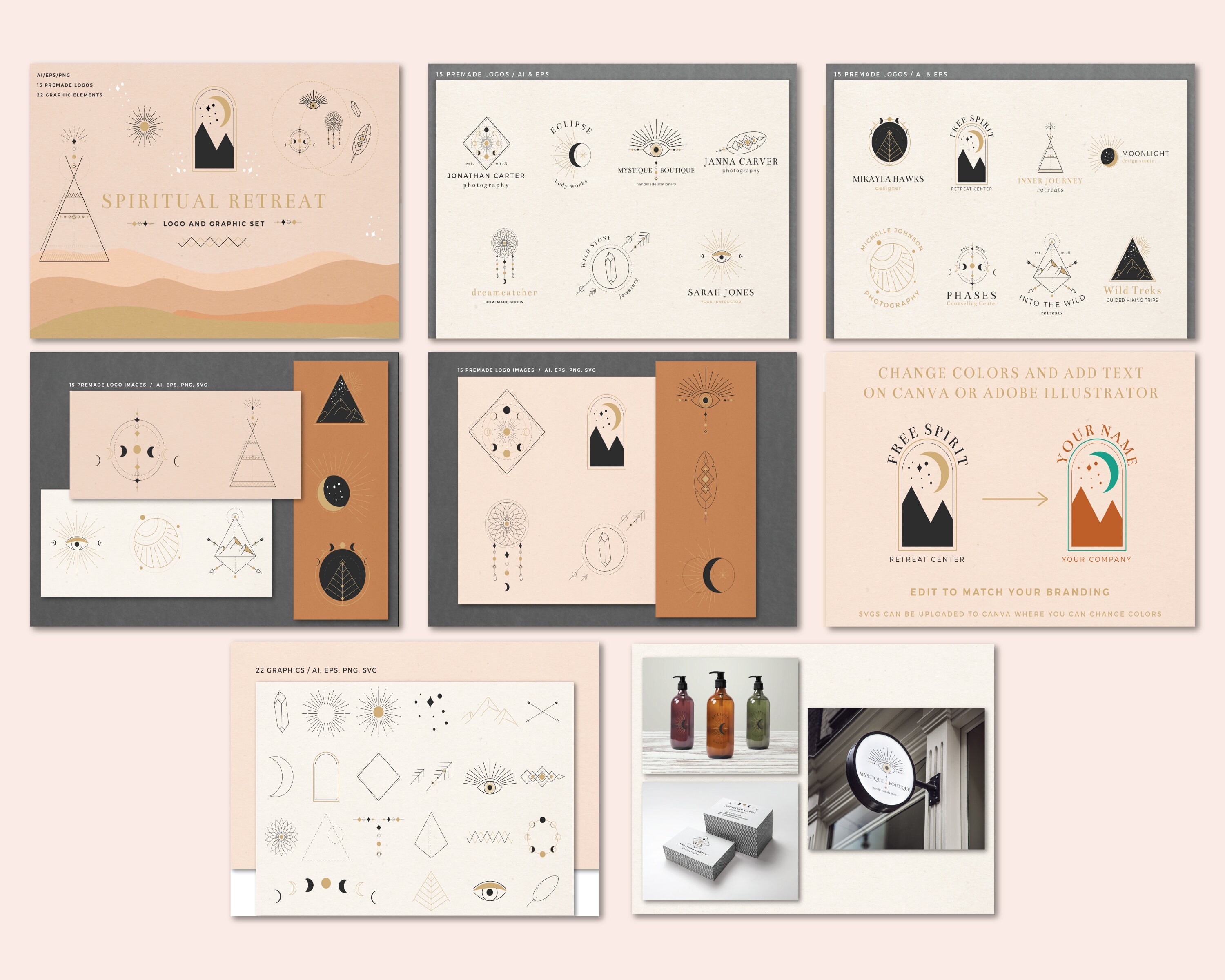 Branding Bundle: Magic | Etsy