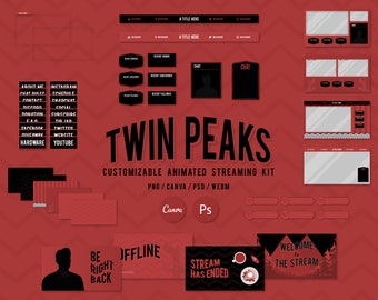 Orbit Customizable Animated Twitch Stream Overlay Package | Etsy