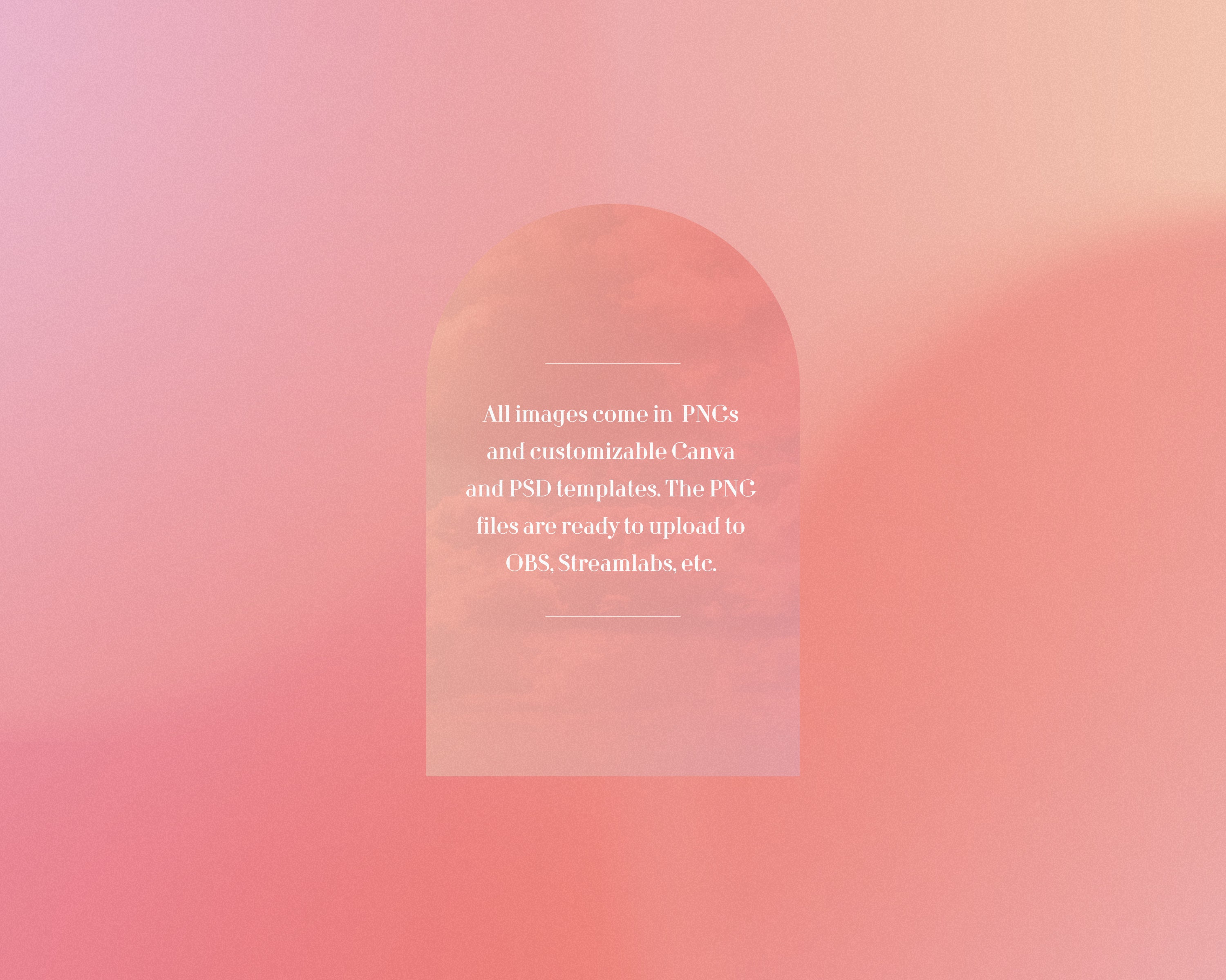 Soft Dreams Twitch Stream Customizable Overlay Package - Etsy