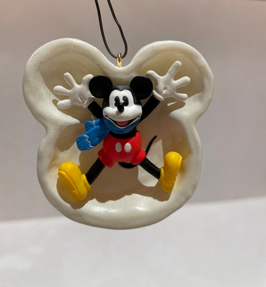 1997 Mickey's Snow Angel Mickey and Co Hallmark Keepsake - Etsy