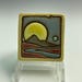 Handmade Ceramic Landscape the Land of Two Suns/ Art Tile - Etsy