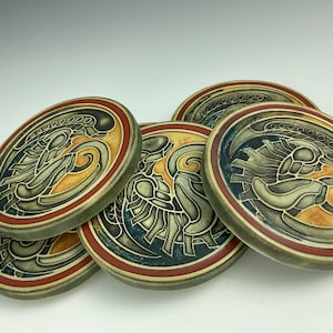 Handmade Ceramic Alien/ Xenomorph Art Tile - Etsy