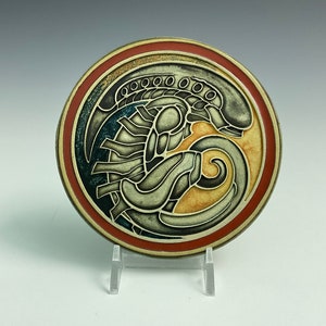 Handmade Ceramic Alien/ Xenomorph Art Tile - Etsy