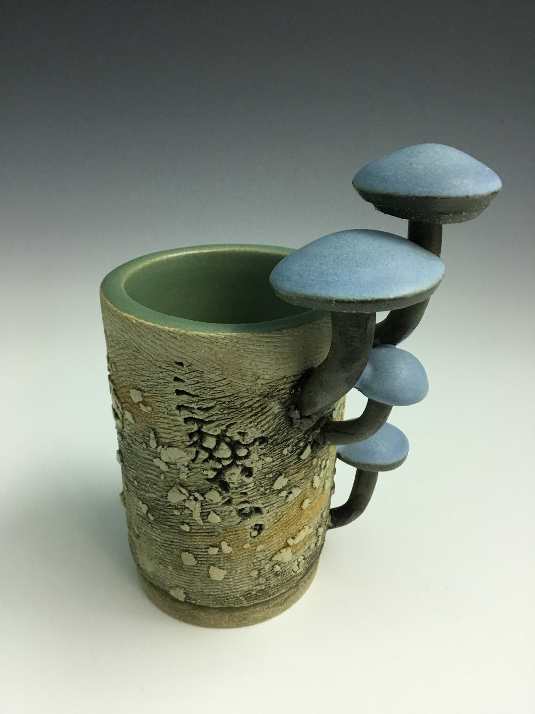 Handmade Ceramic Slab Built Mushroom Design Planter - Etsy