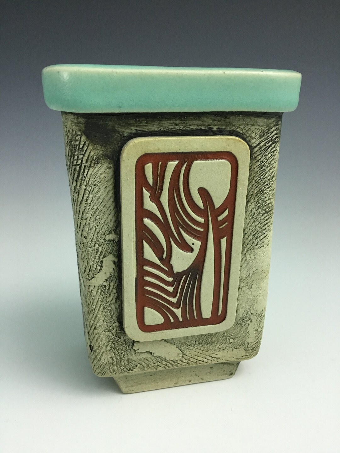 Handmade Ceramic Slab Built Window Sill Bio Organic Themed Design ...