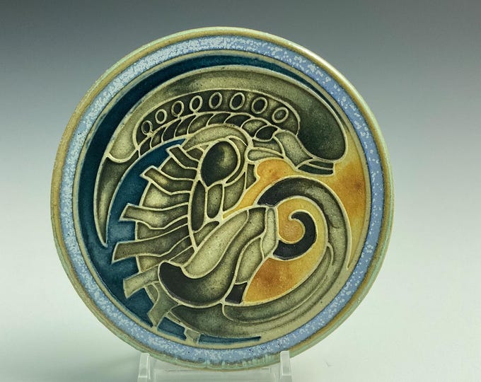 Handmade Ceramic Alien/ Xenomorph Art Tile - Etsy