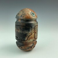 M-it - Small Copper Robot - Etsy