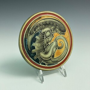 Handmade Ceramic Alien/ Xenomorph Art Tile - Etsy
