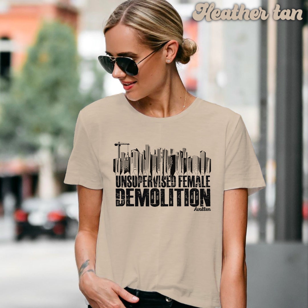 Unsupervised Female Demolition Tee | Crescent City Tshirt | Hofas Shirt ...