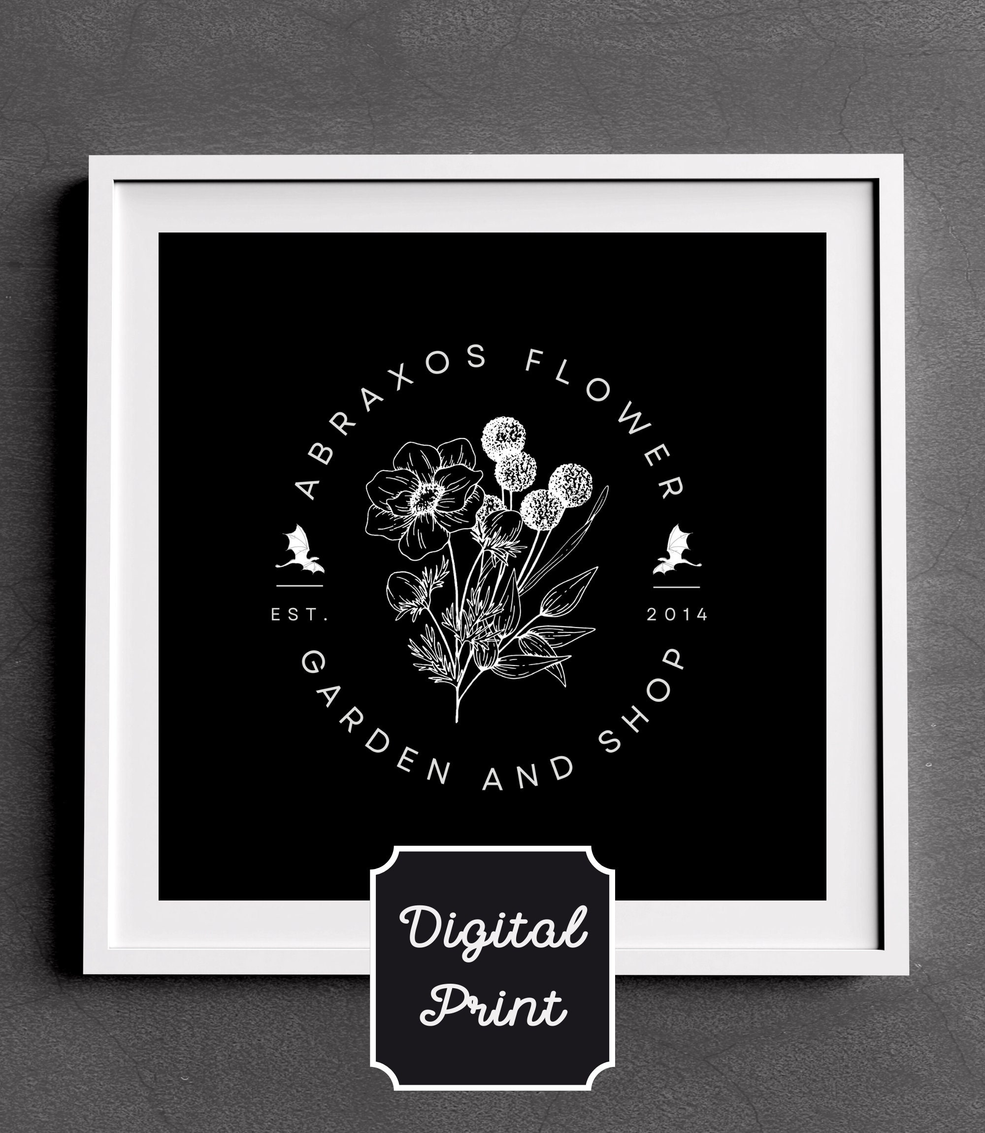 Abraxos Flower Shop Digital Print | Manon Blackbeak | Throne of Glass ...