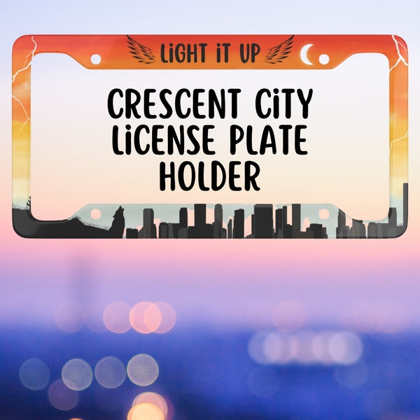 Light up License Plate Frame - Etsy