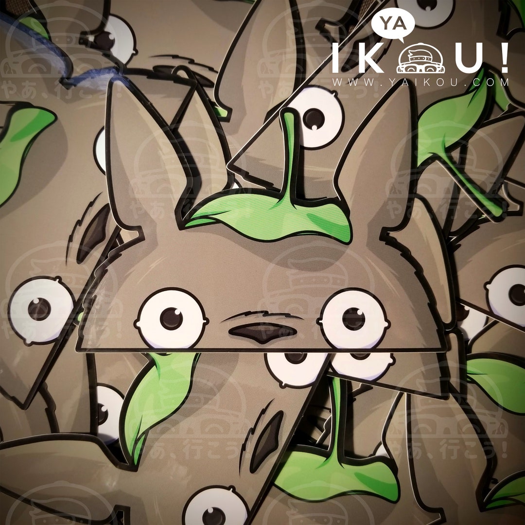 Forest Spirit Peeker Sticker - for Car, Laptop, or Nestled Shrine in a ...