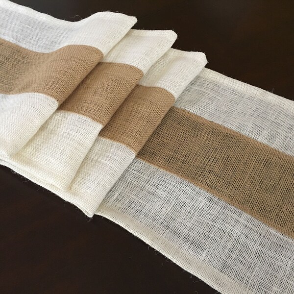 Burlap Table Runners - Etsy