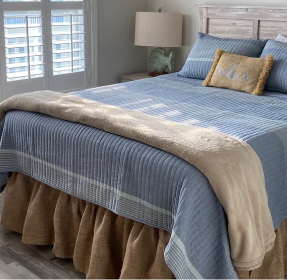 Burlap Bedding