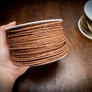 Paper Covered Floral Wire, Rustic Craft Cord, 2mm, Germany - Etsy