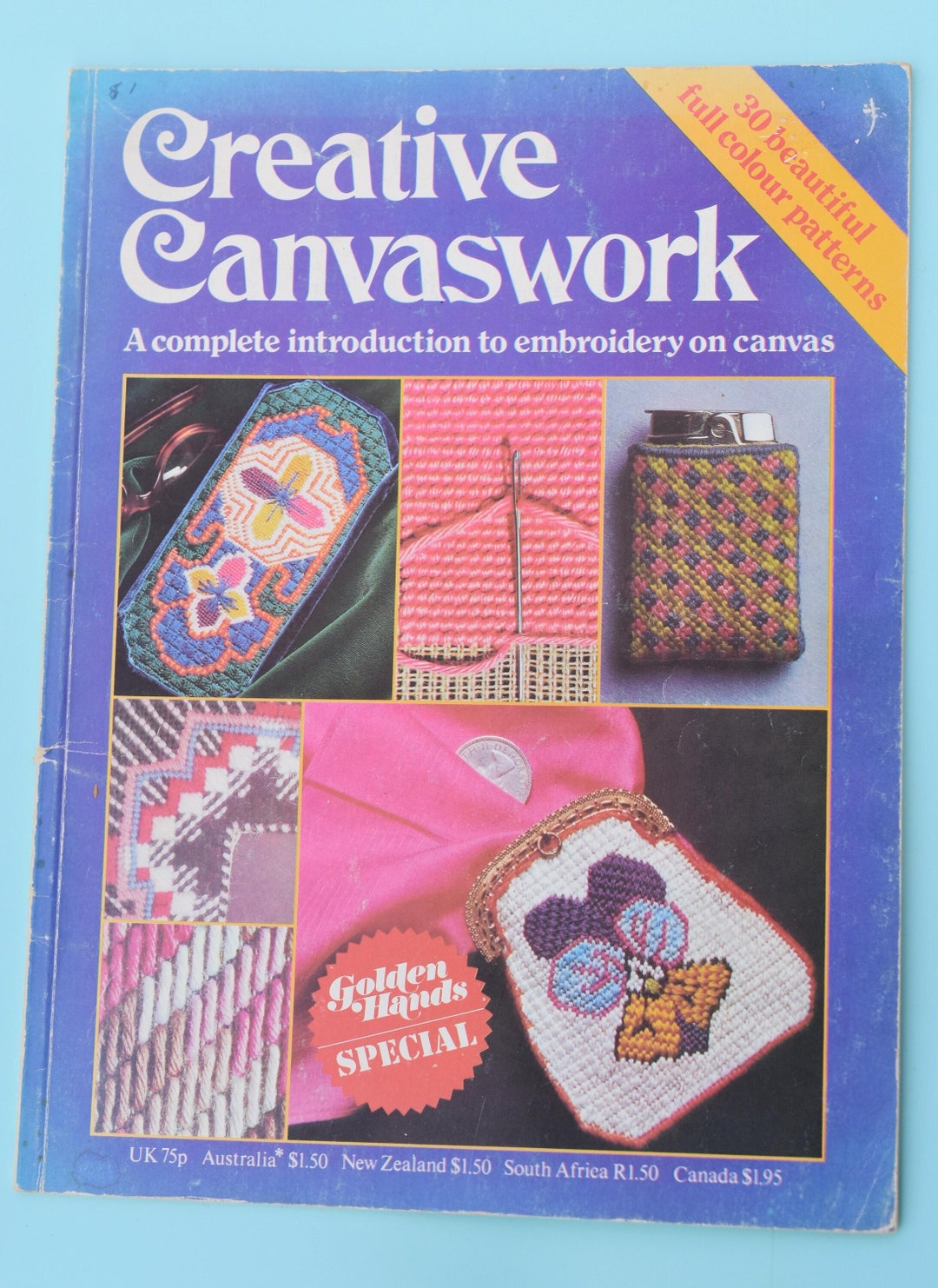 CREATIVE CANVASWORK A Complete Introduction to Embroidery on Canvas 30 ...