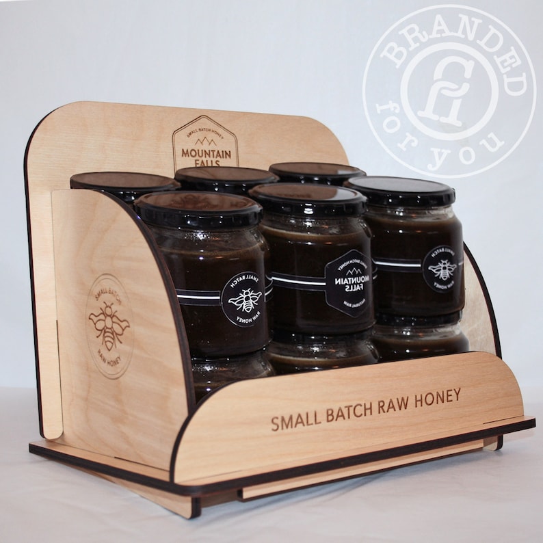 Craft Show Display Mason Jar Holder Counter Display Stand | Etsy